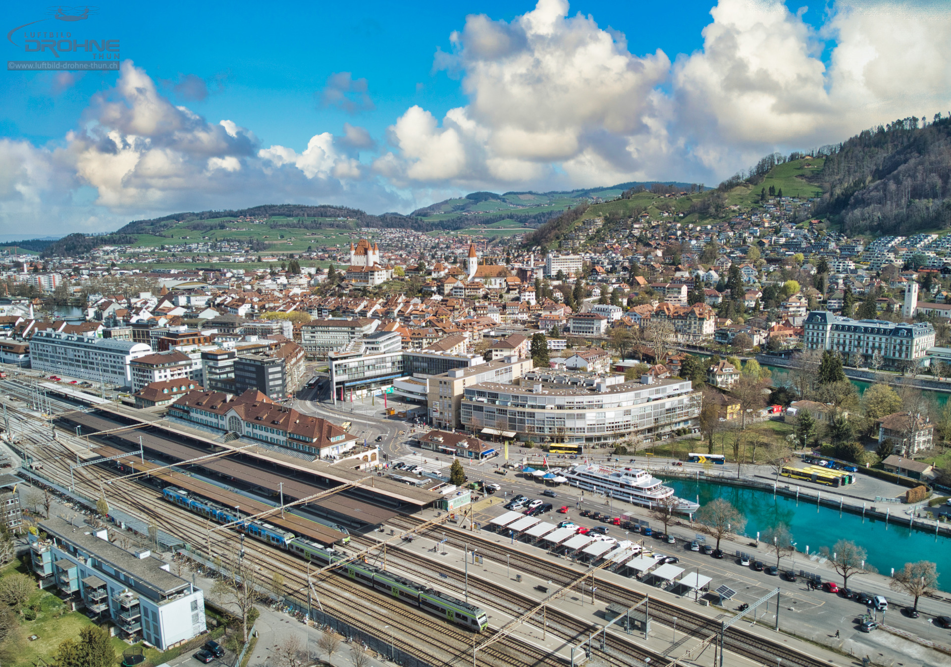 Luftbild Drohne Thun | Fotografie aus der Luft